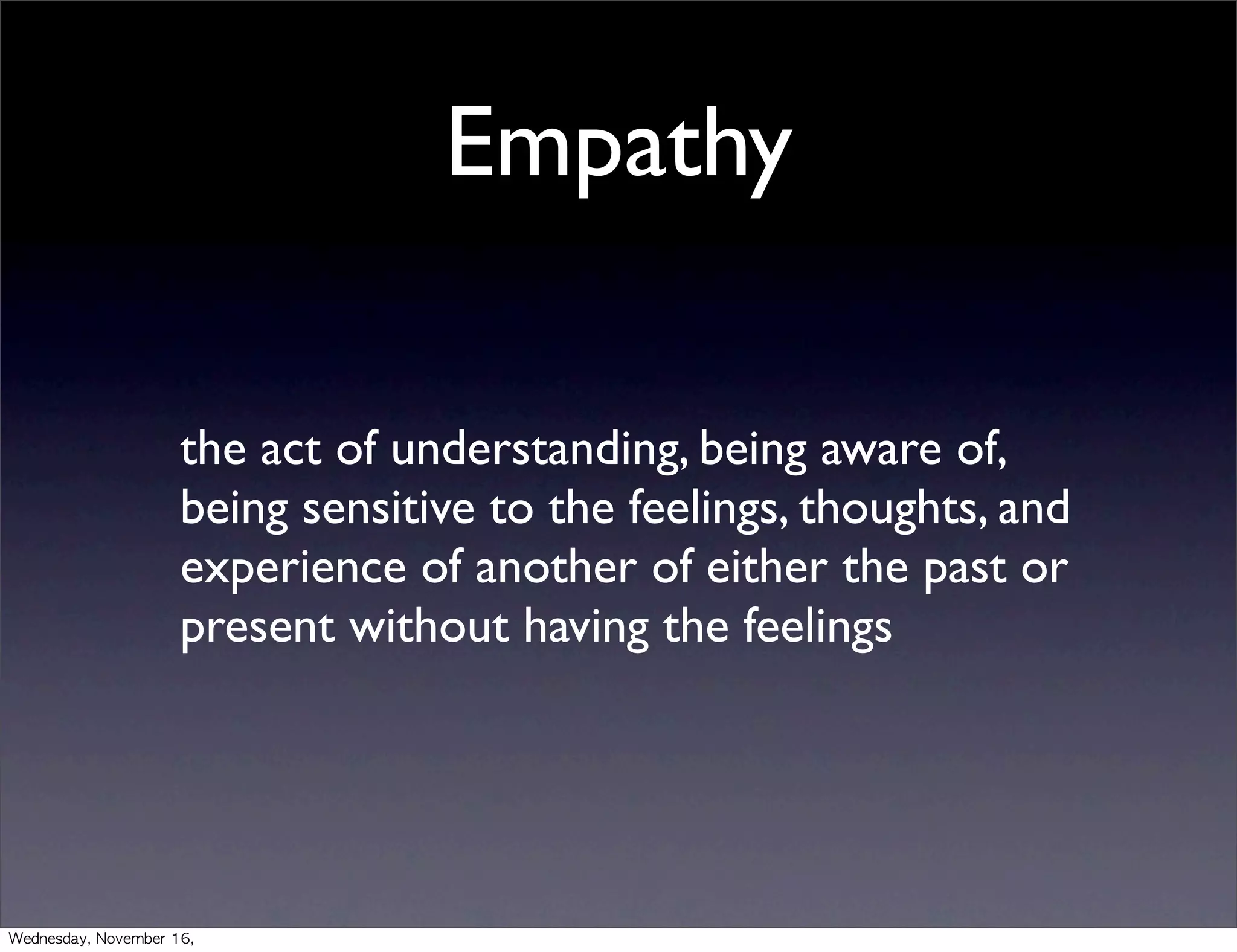Symapathy vs.Empathy | PDF