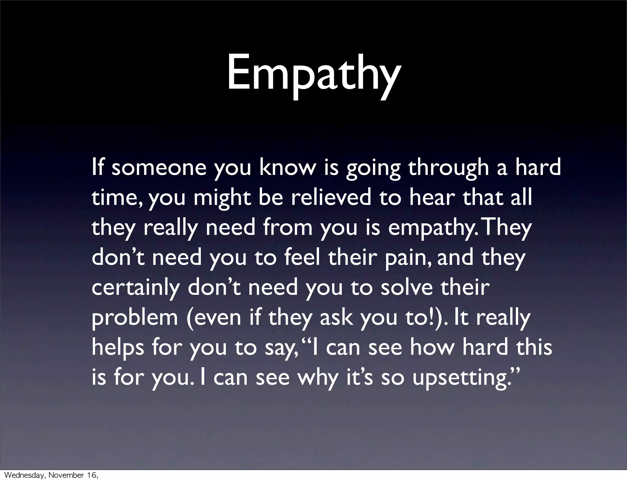 Symapathy vs.Empathy | PDF