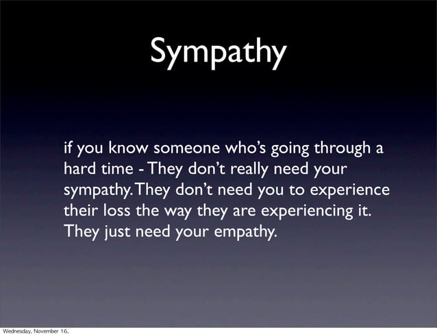 Symapathy vs.Empathy | PDF