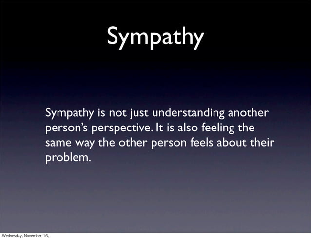 Symapathy vs.Empathy | PDF