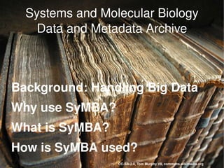 SyMBA: Overview | ODP