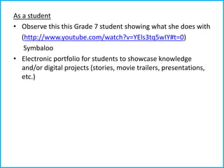 Symbaloo - a great classroom tool for all ages | PPTX