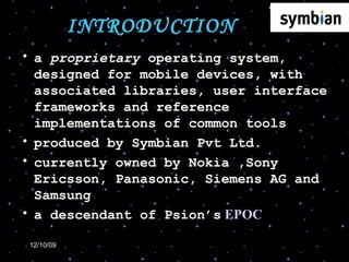 Symbian OS | PPT