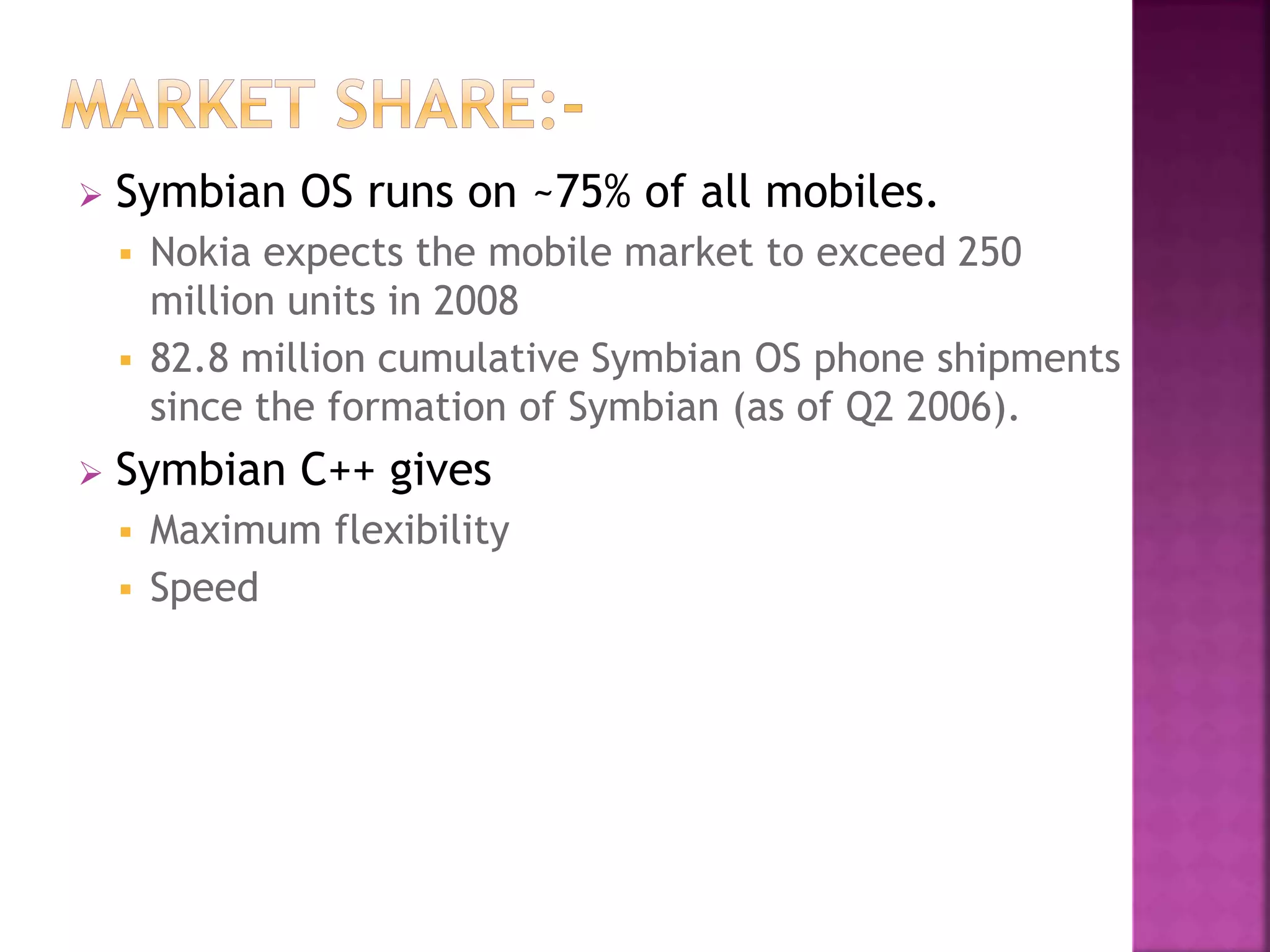 SYMBIAN MOBILE OPERATING SYSTEM.pptx