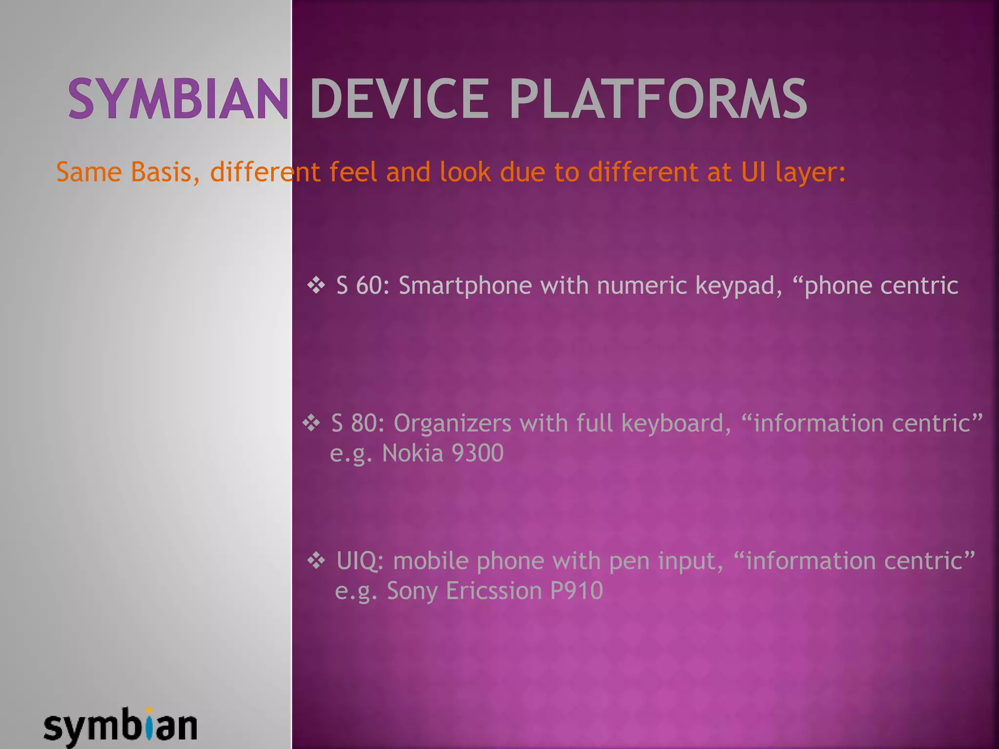 SYMBIAN MOBILE OPERATING SYSTEM.pptx