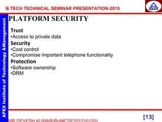 Symbian mobile operating system ppt | PPT