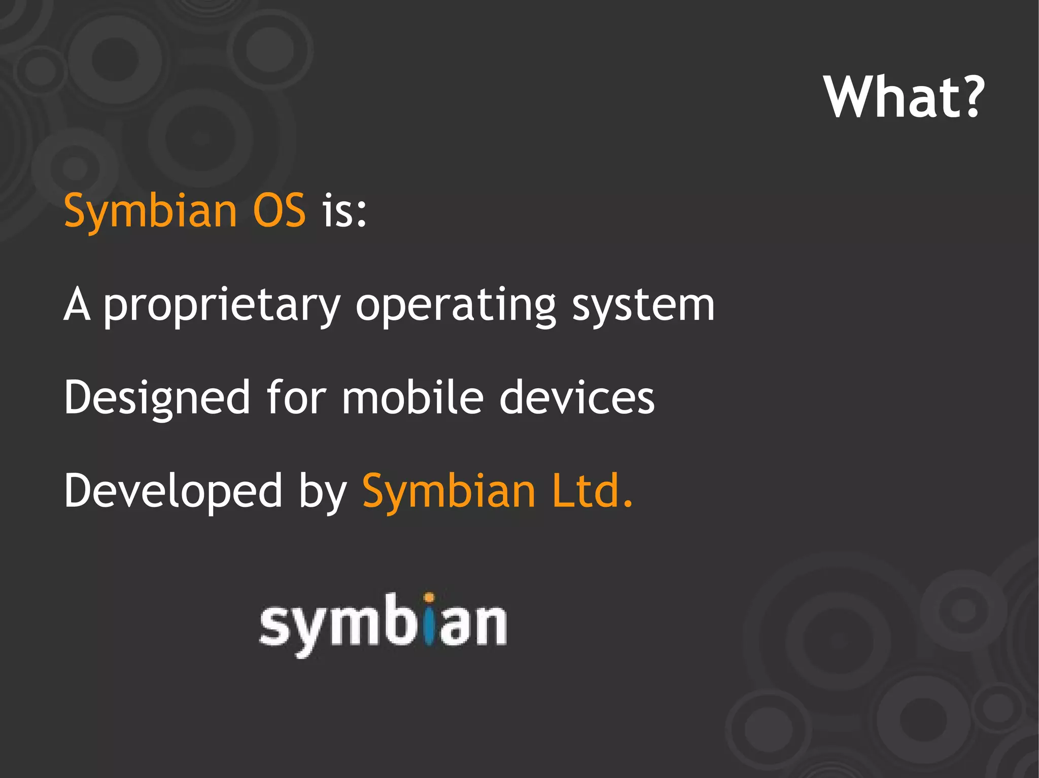 Symbian OS | ODP
