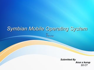 Symbian OS | PPT