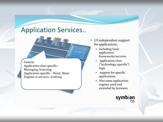 Symbian Operating system | PPTX