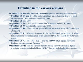 Symbian Operating system | PPTX