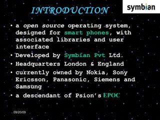 Symbian Os Final | PPT