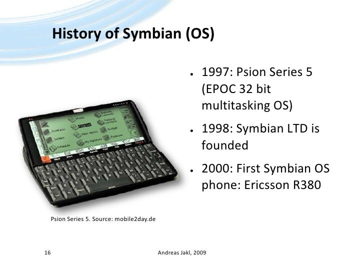 Symbian OS Overview
