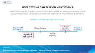 Symbility Intersect - How to Conduct User Testing | PPT