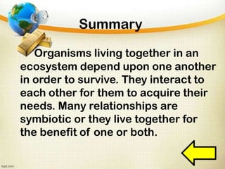 Symbiosis Powerpoint Presentation | PPTX