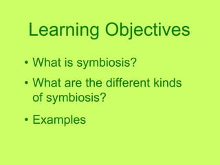 Understanding Symbiosis | PPT