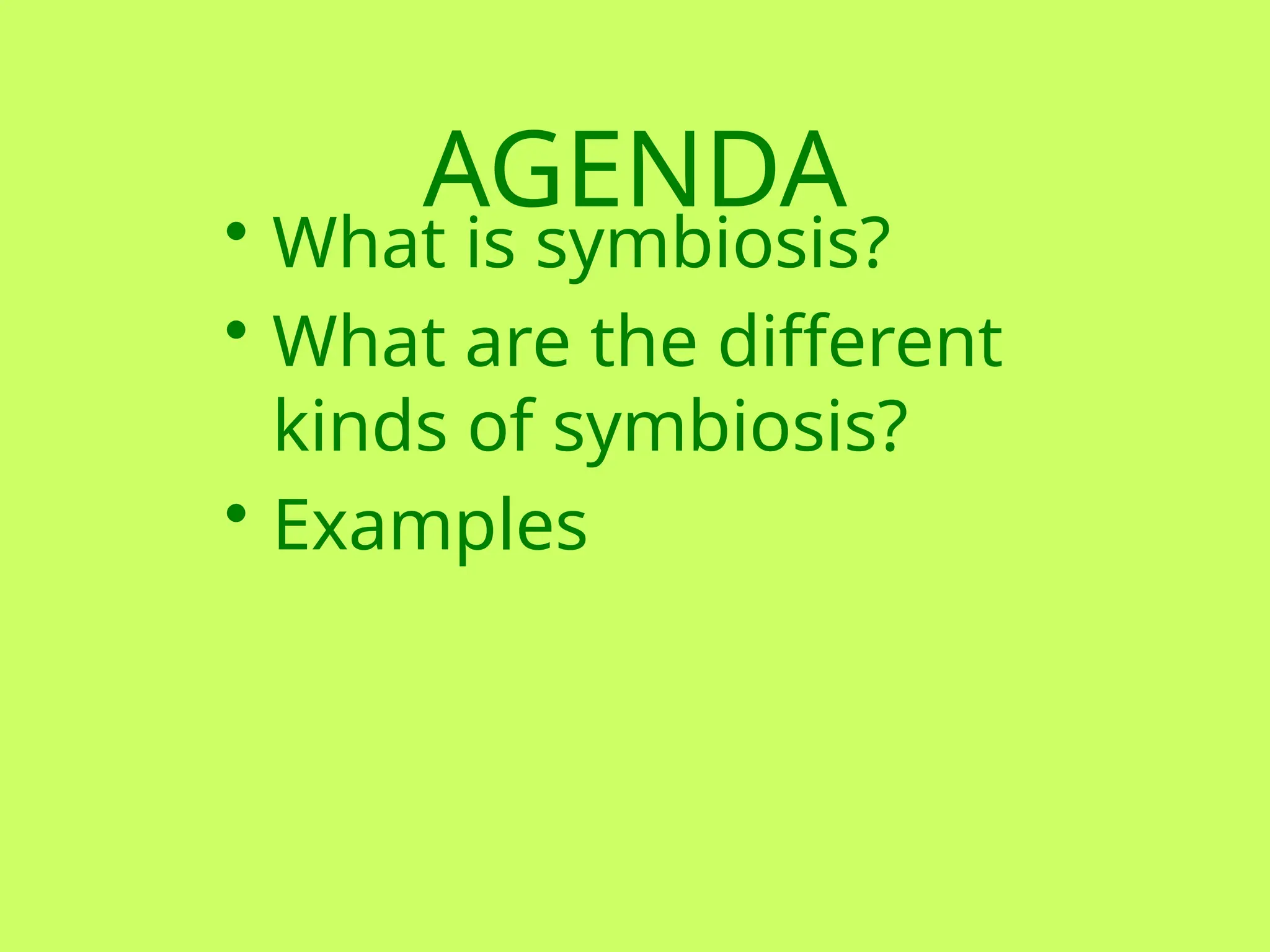 Presentation on symbiosis - what is symbiosis | PPTX