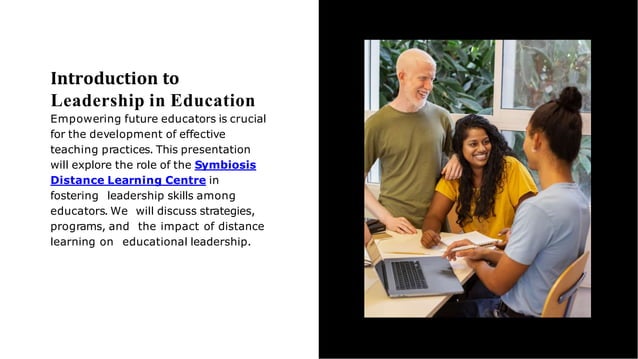Symbiosis Distance Learning Centre Building Tomorrow's Leaders in ...