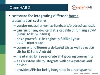 Connecting OpenHAB2 to symbIoTe ecosystem | PDF | Internet of Things | Internet