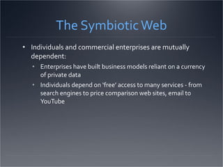 The Symbiotic Web | PPT