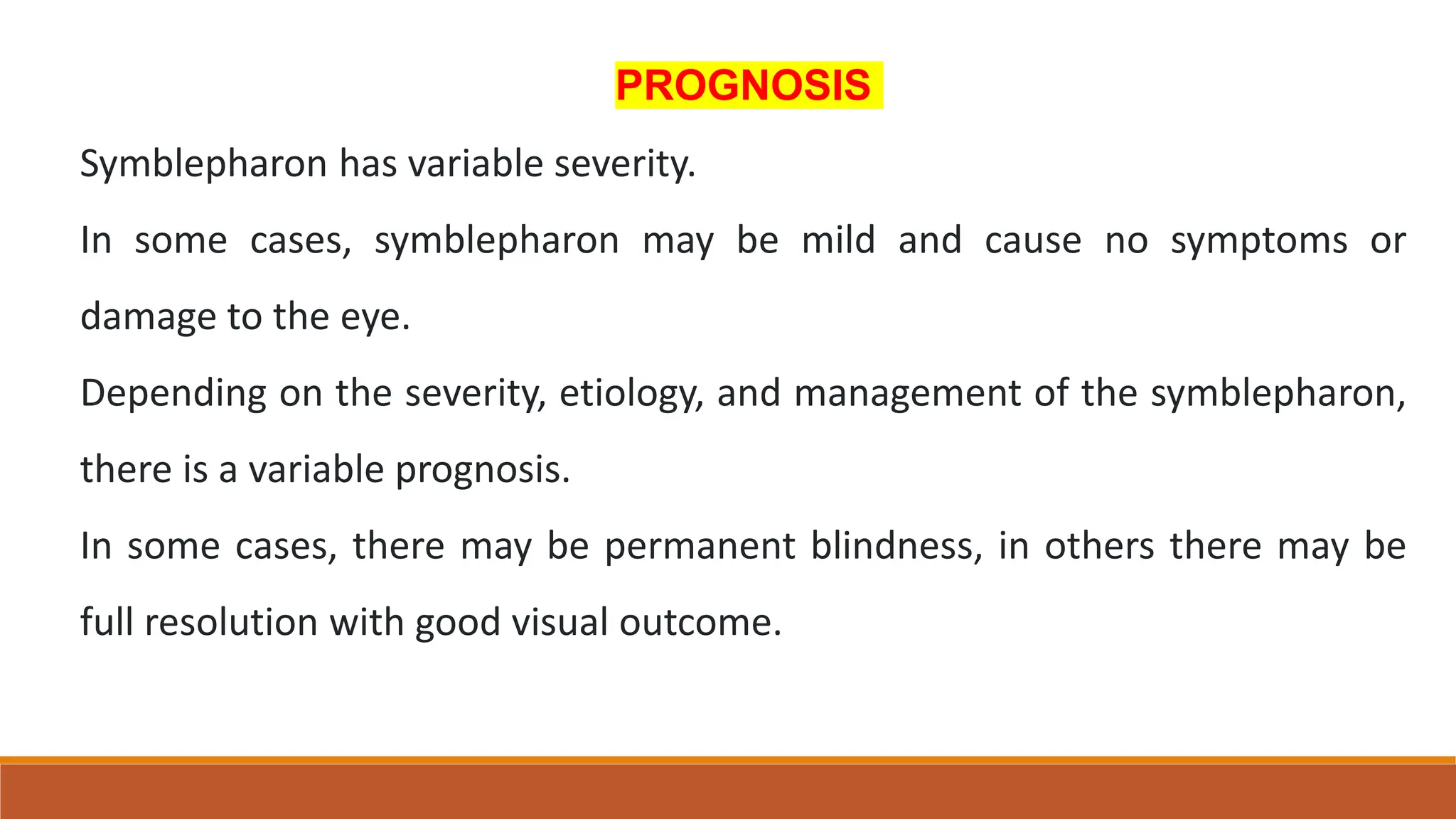 symblephoron types etiology management.pptx