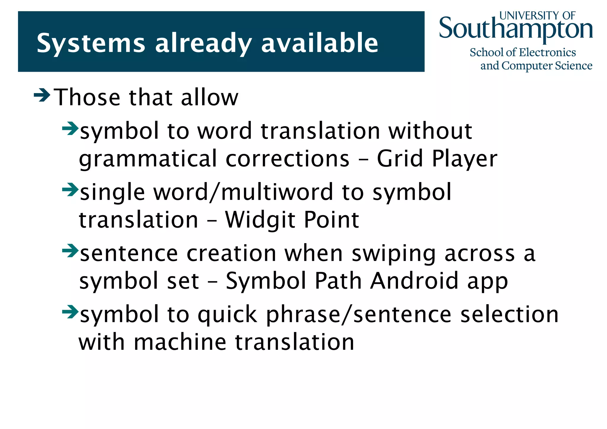 Symbol dragoman overview | PPT