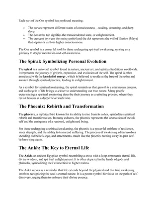 Unlocking the Symbol for Spiritual Awakening | PDF