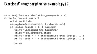 Symbolic Execution (introduction and hands-on) | PPT