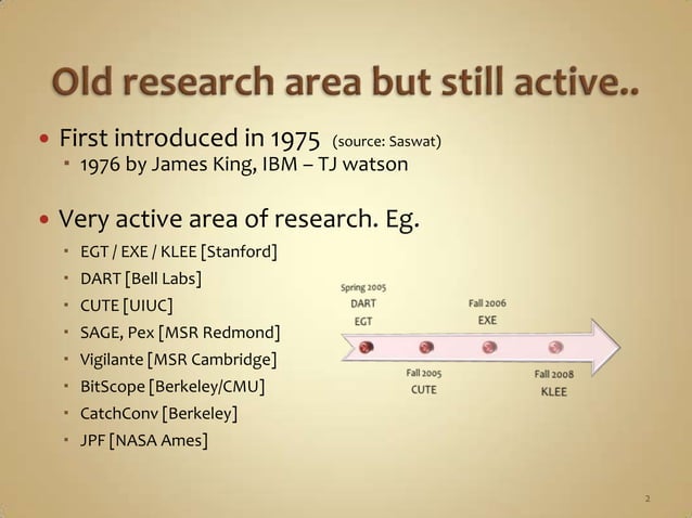 Symbolic Execution And Klee Ppt 9232