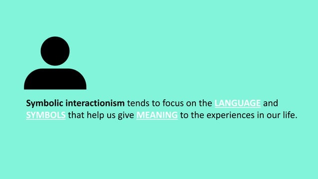 symbolic interactionism theory | PDF