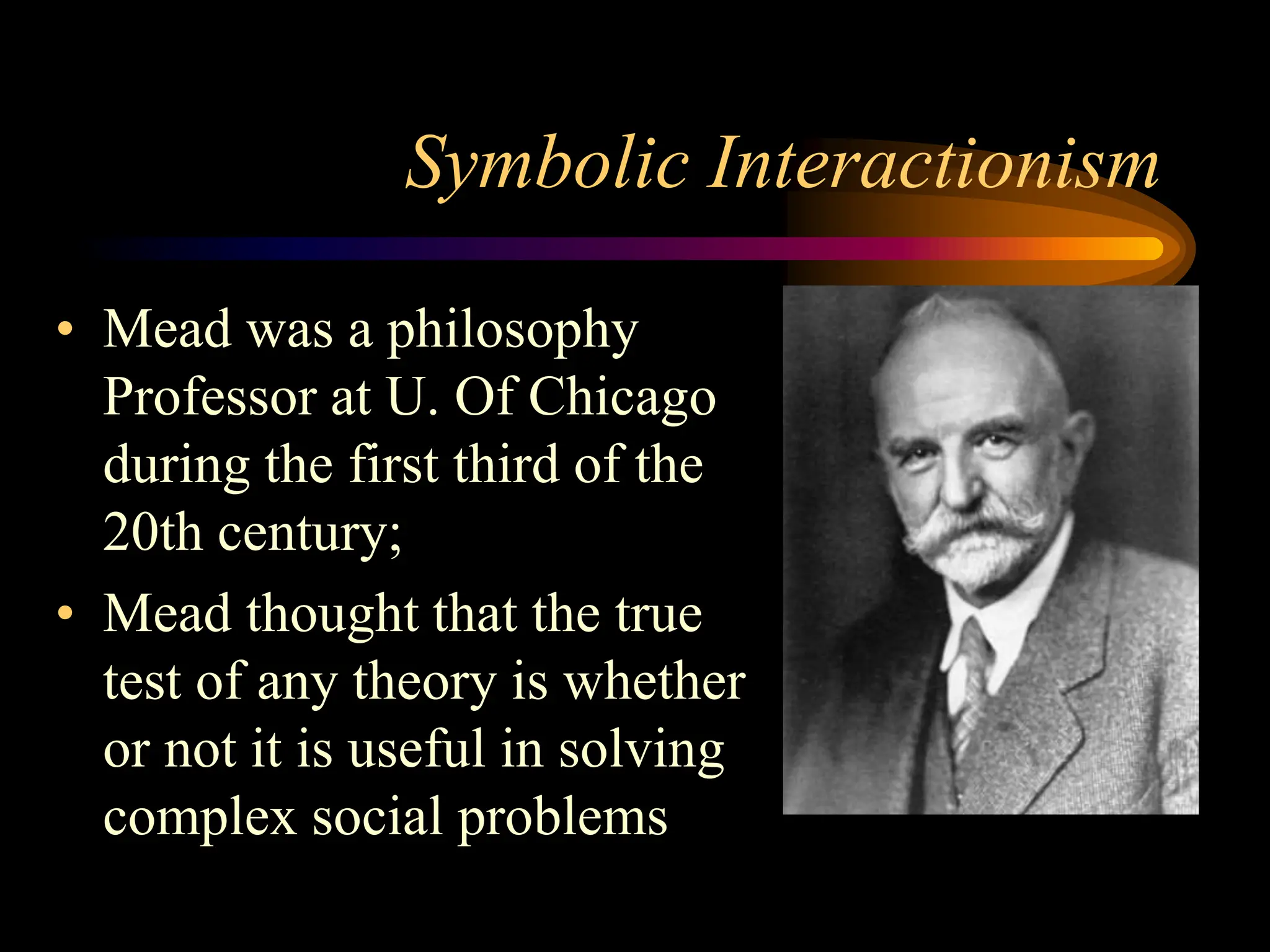 Symbolic Interactionism Ppt