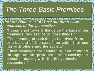 Symbolic Interactionism | PPT