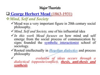 Symbolic Interactionism CHAPTER THREE (1).pptx