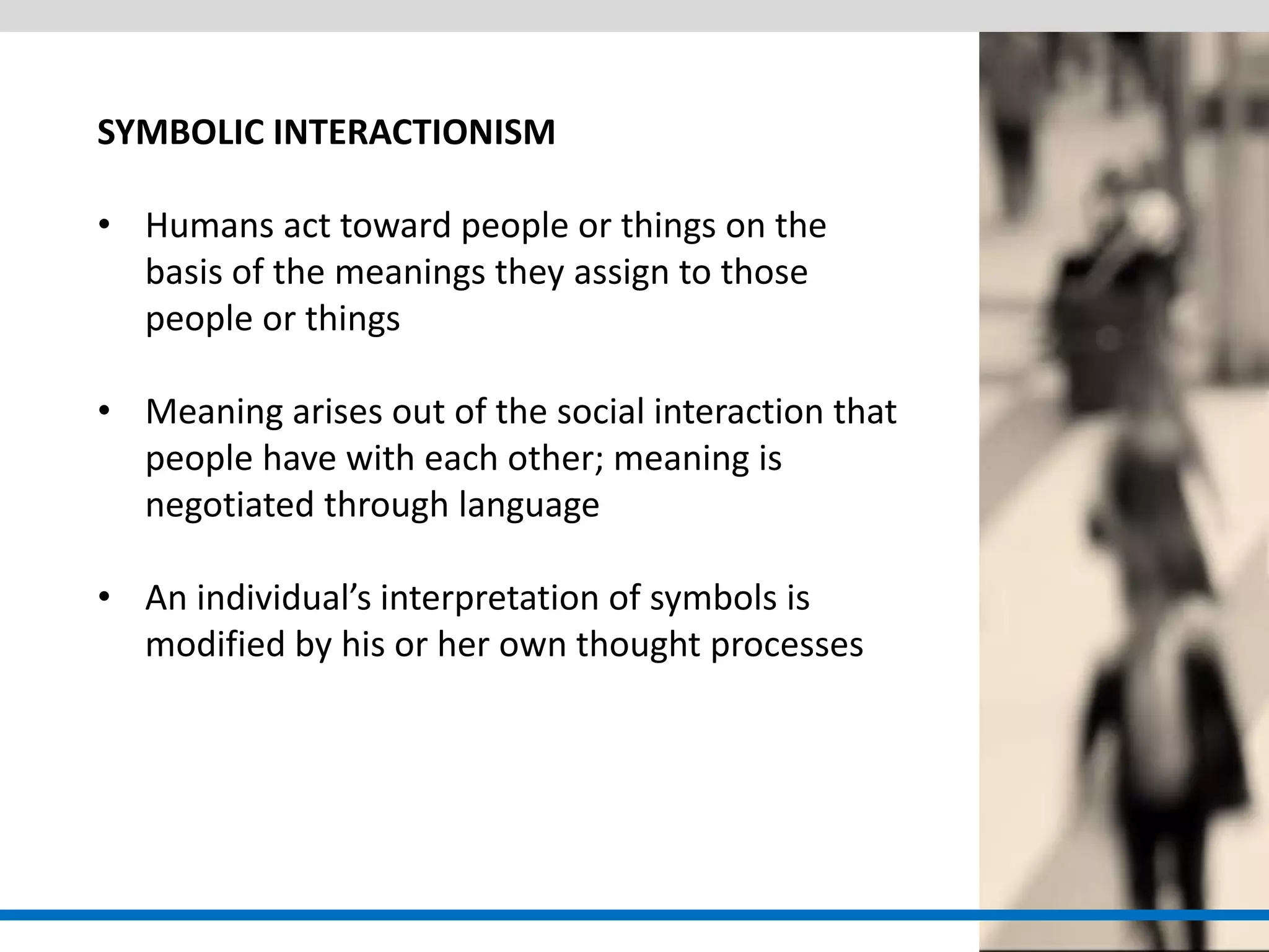 Symbolic Interactionism by George Herbert Mead | PDF