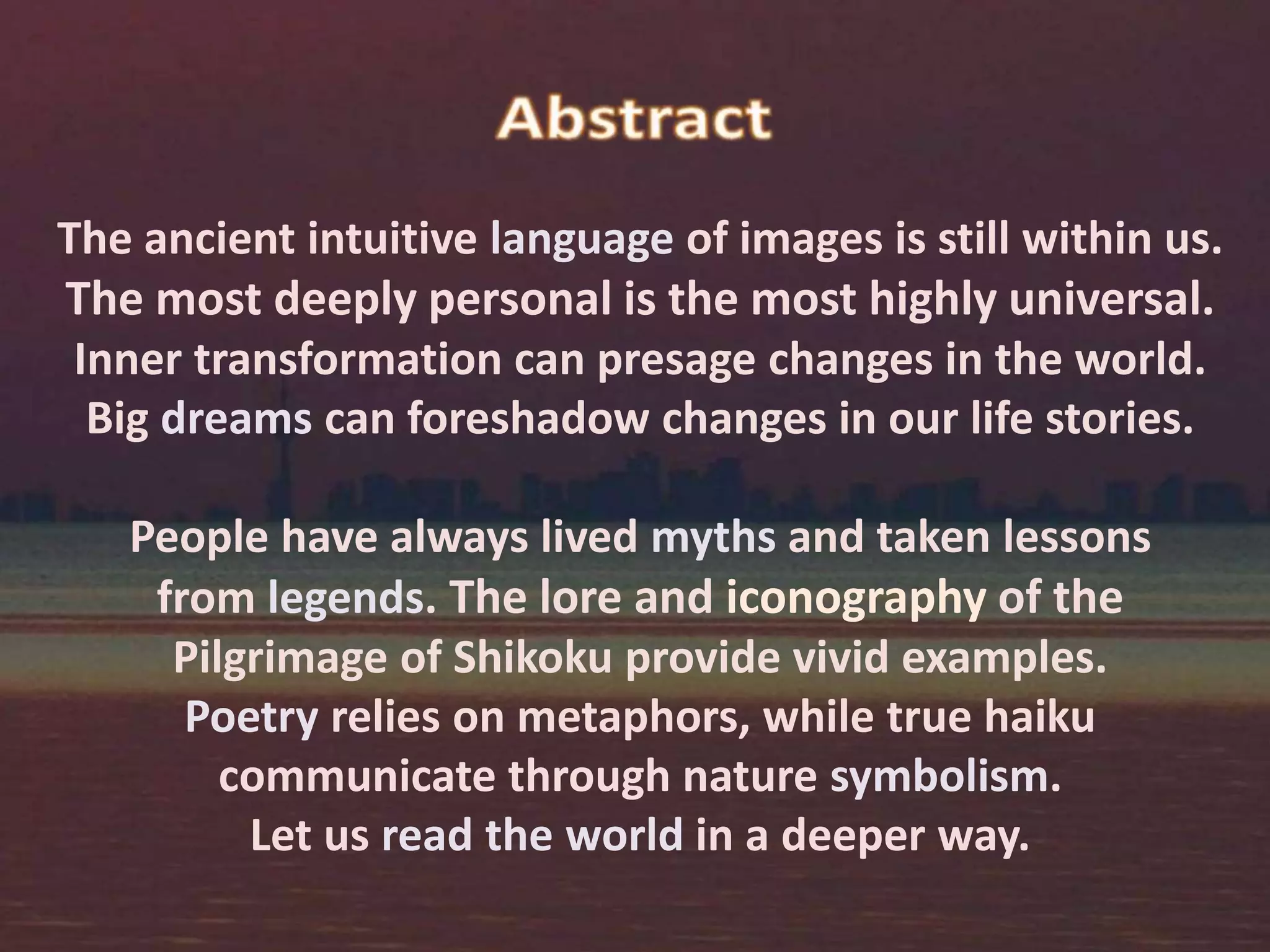 East-West Symbolic Language of Dreams, Myths, Legends, Iconography, and ...