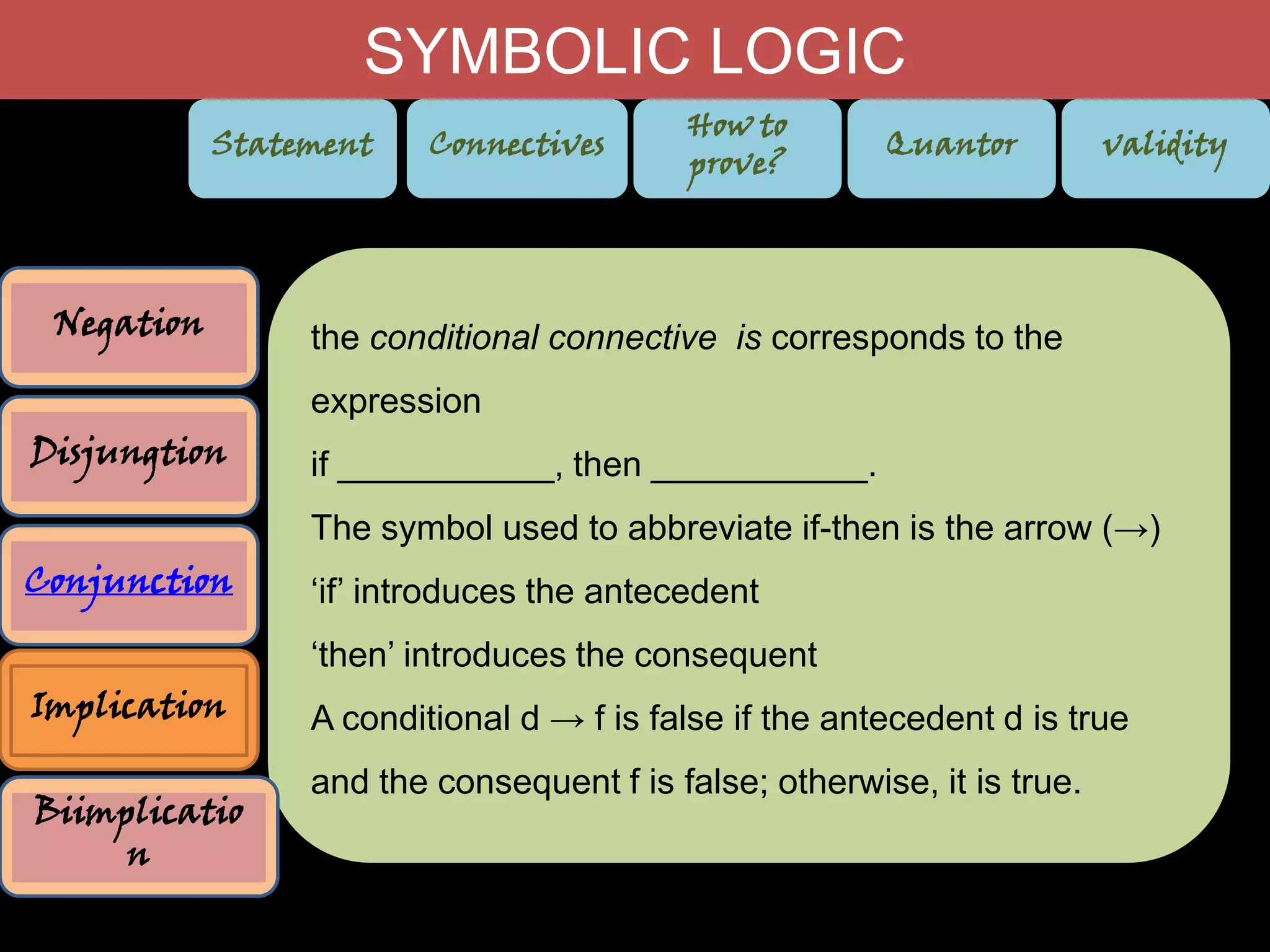 Symbolic logic | PPTX