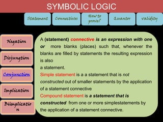 Symbolic logic | PPT