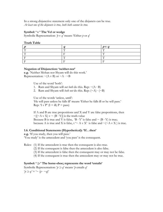 Symbolic logic | PDF
