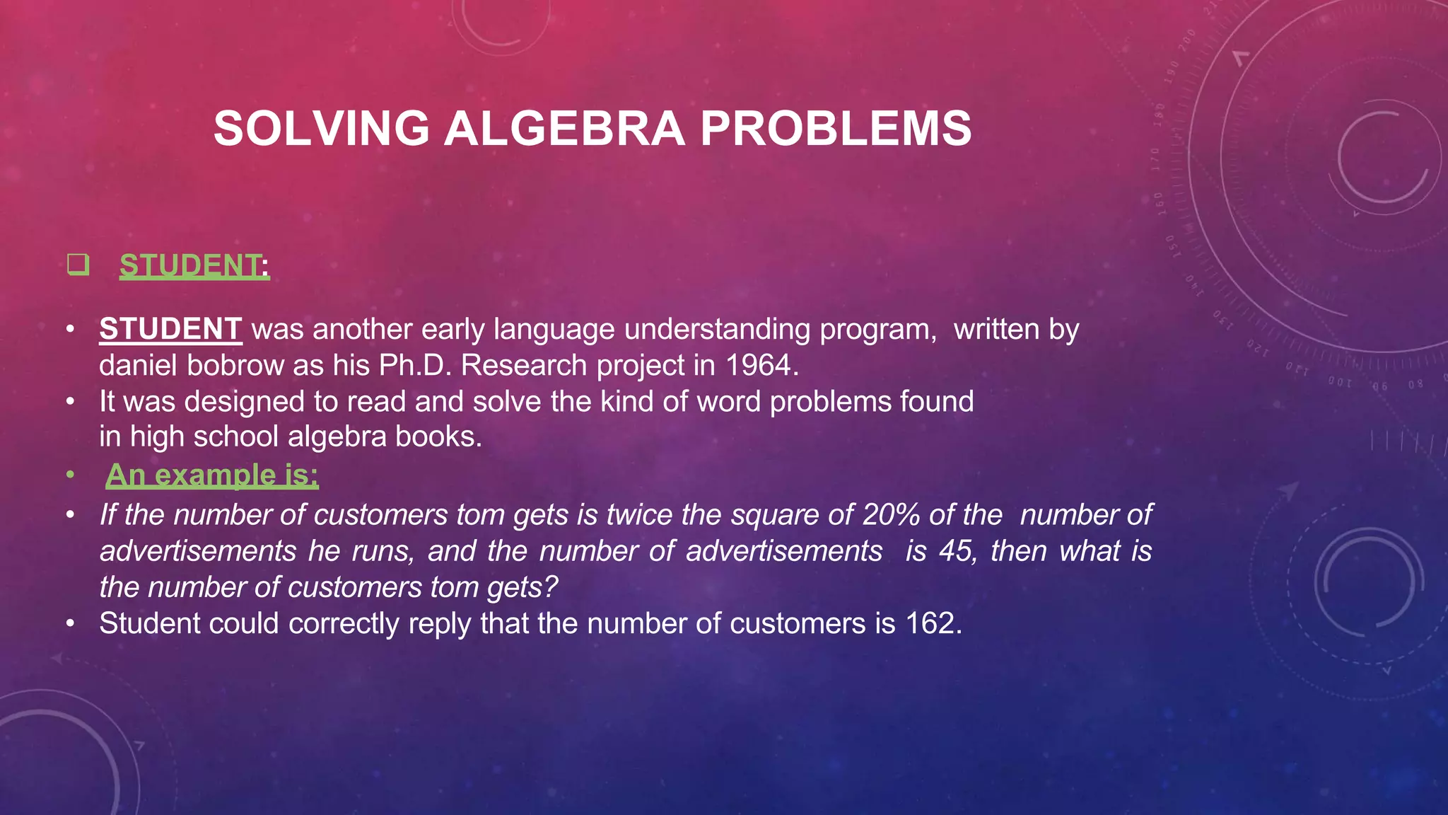 Symbolic Mathematics | PPTX