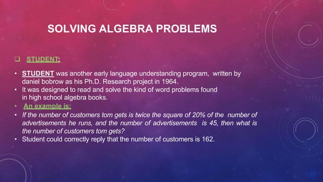 Symbolic Mathematics | PPTX