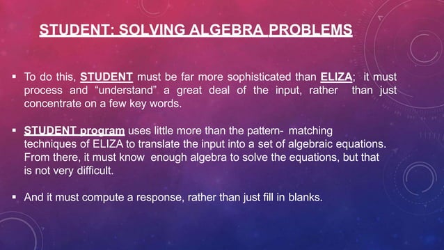 Symbolic Mathematics | PPTX