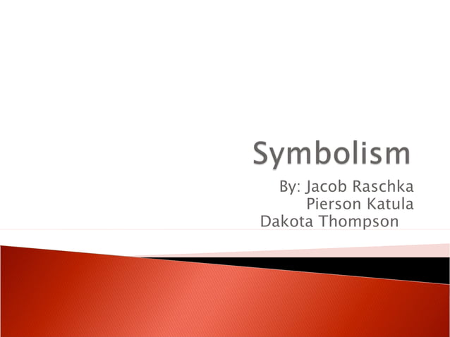 Symbolism | PPT