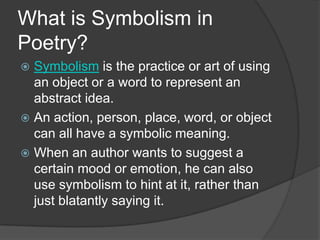 Symbolism | PPTX