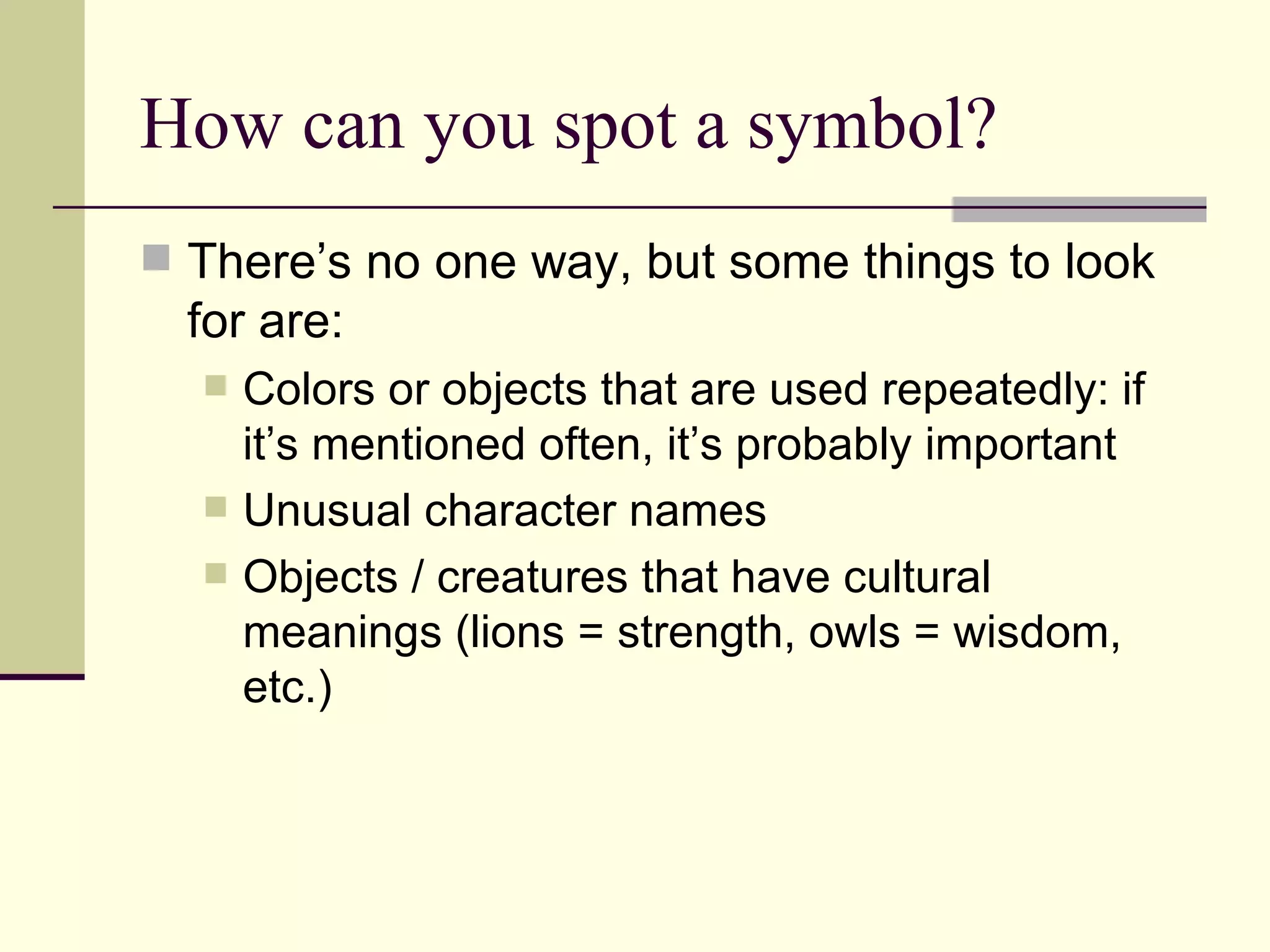 Symbolism | PPT