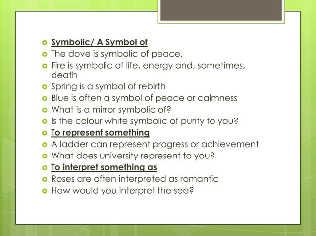 Symbolism | PPTX