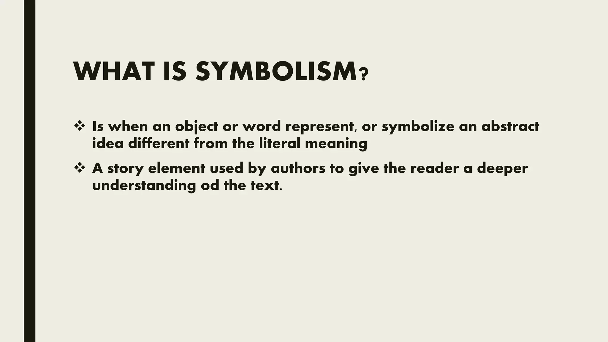 Symbolism | PPT