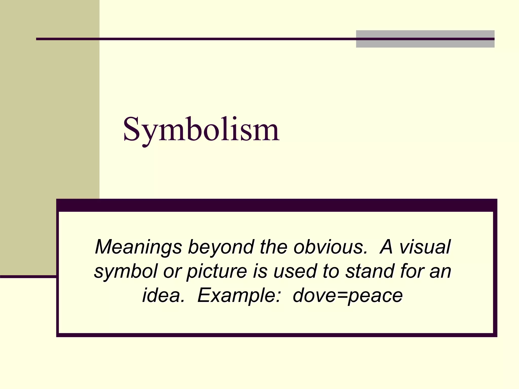 SYMBOLISM.ppt