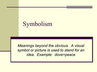 SYMBOLISM.ppt