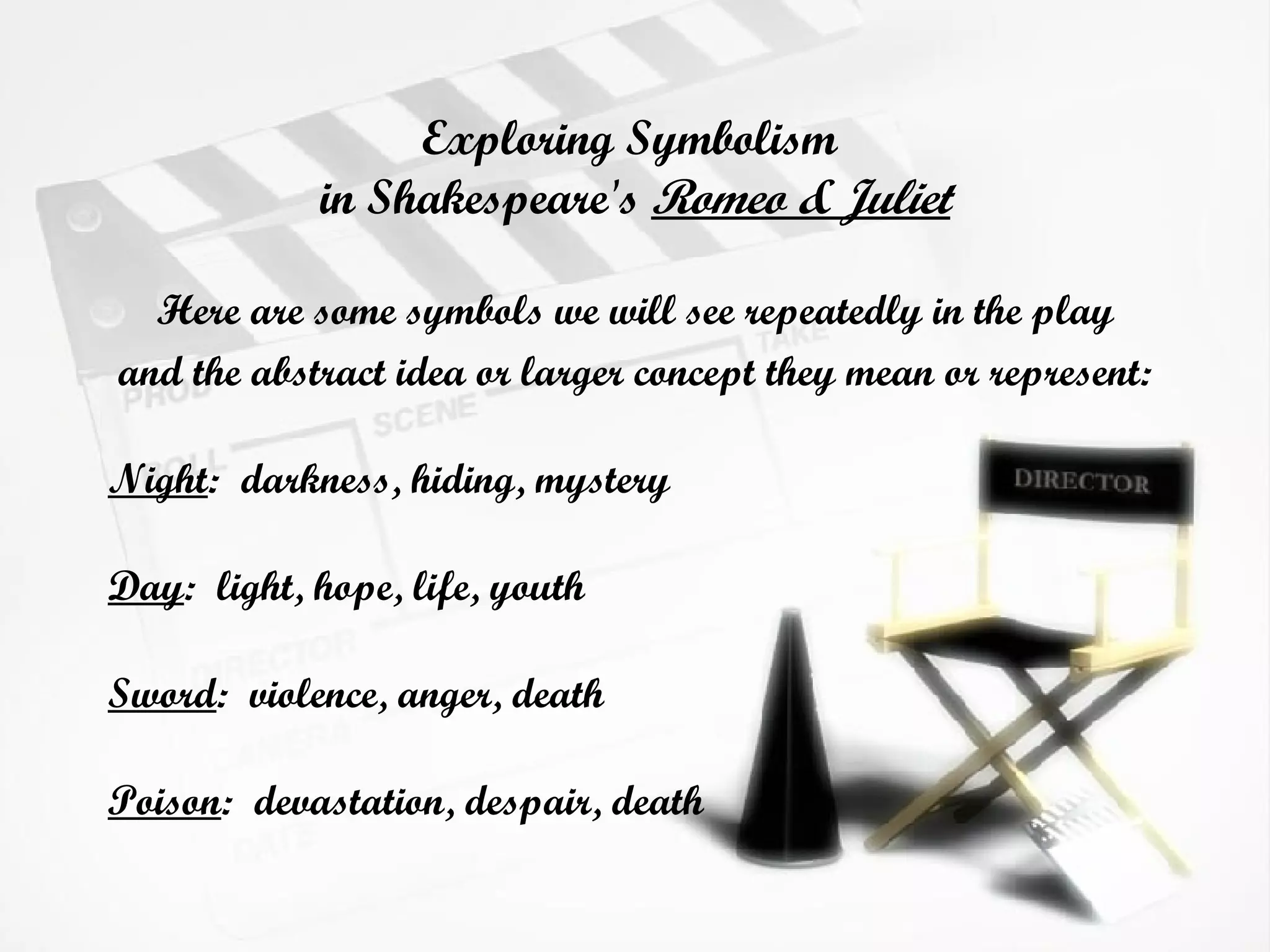 Symbolism Activity to Introduce Shakespeare | PPT
