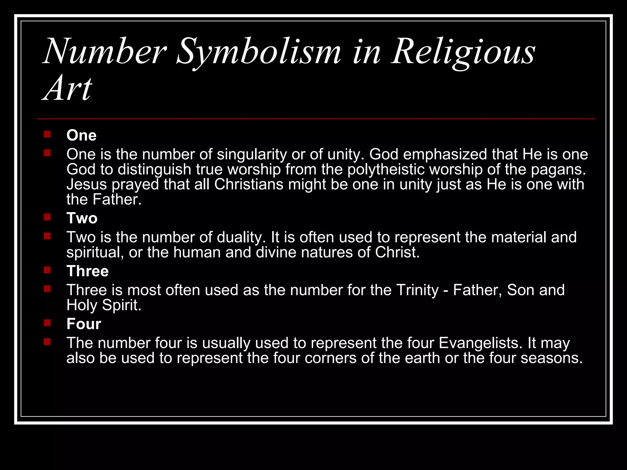 Symbolism in Religious Art | PPT