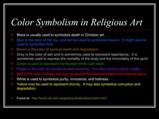 Symbolism in Religious Art | PPT